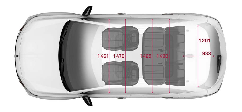 DS 7 caractéristiques techniques et dimensions | DS Automobiles BE